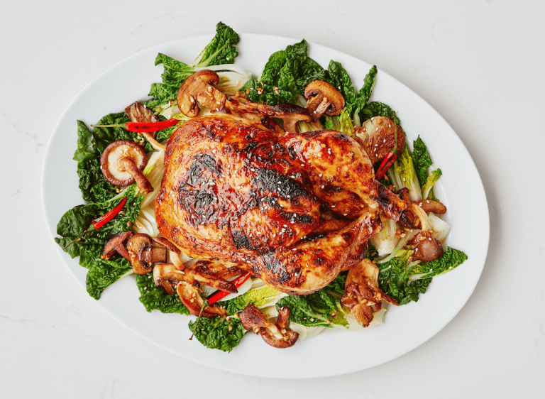 Korean BBQ Chicken Thighs Dinner - Maple Leaf